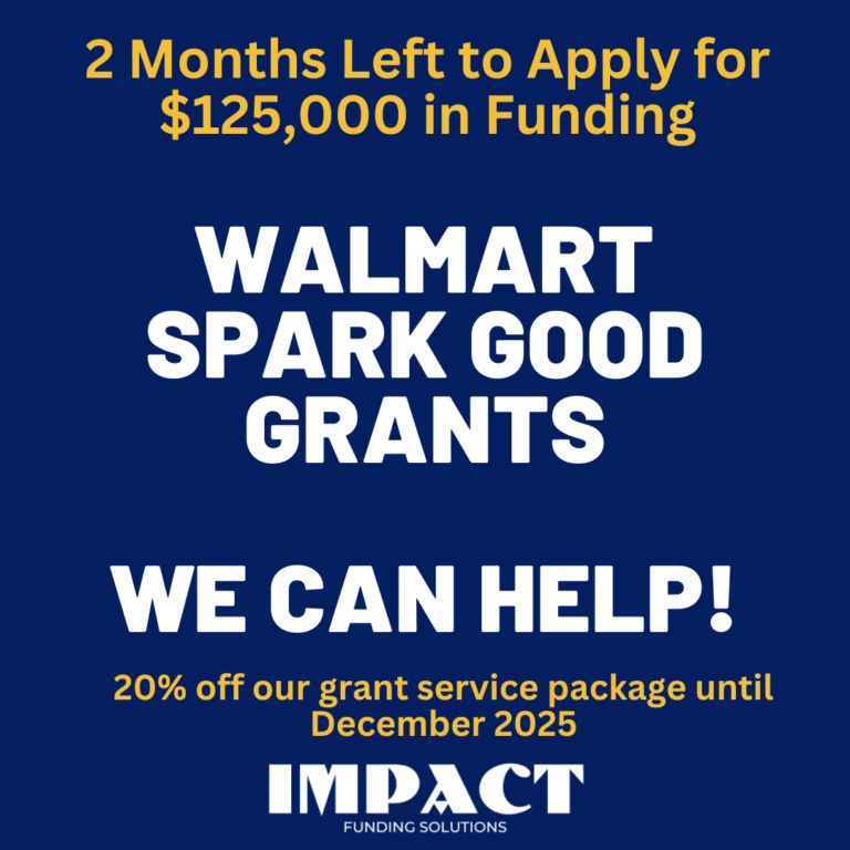 Walmart Spark Good Grants 2025 - Impact Funding Solutions