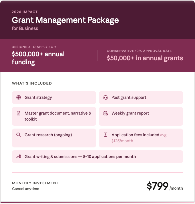 Business Grants for Summer 2026 - Impact Funding Solutions